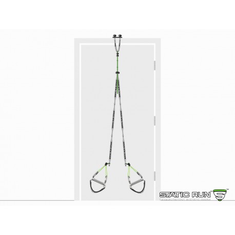 Suspension trainer with detachable DOOR FRAME attachment - Static Swim®
